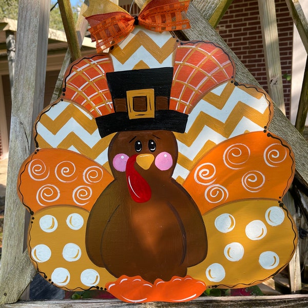 Thanksgiving Door Decor - Etsy