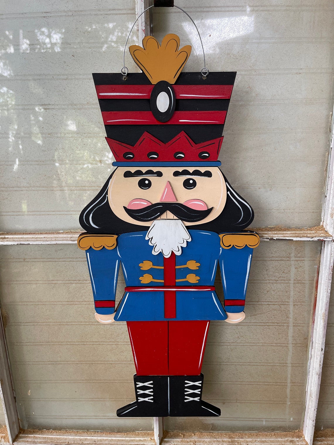Nutcracker Door Sign Front Door Decor Christmas Door Signs - Etsy