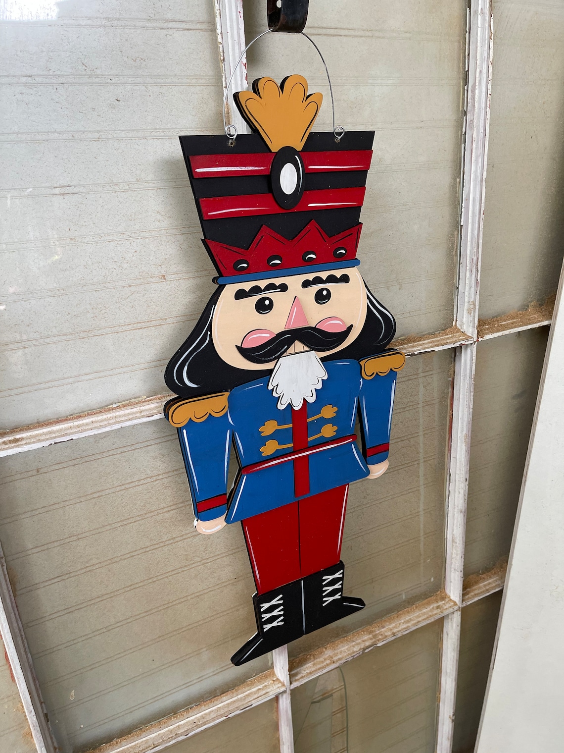 Nutcracker Door Sign Front Door Decor Christmas Door Signs - Etsy