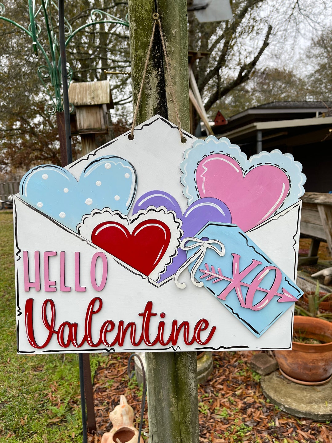 Valentine Door Decorations, Front Door Decor, Signs for the Front Door ...