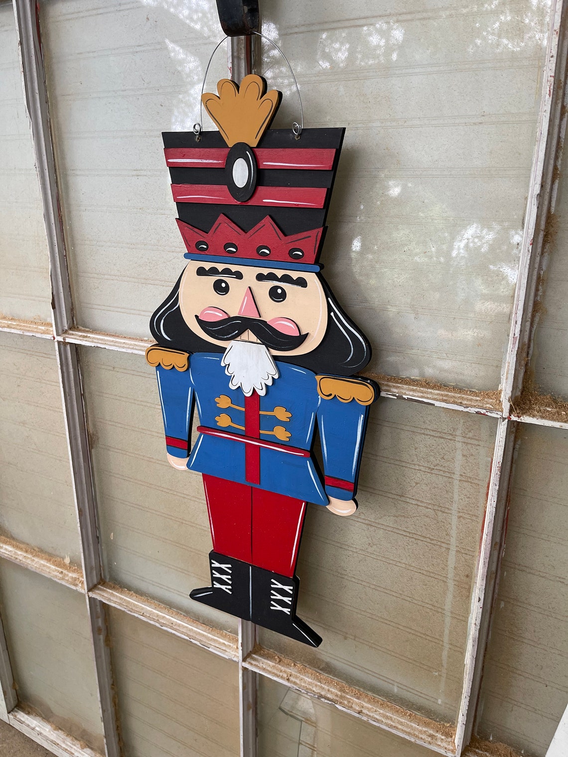 Nutcracker Door Sign Front Door Decor Christmas Door Signs - Etsy