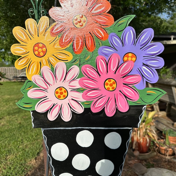 Spring Door Hanger - Etsy