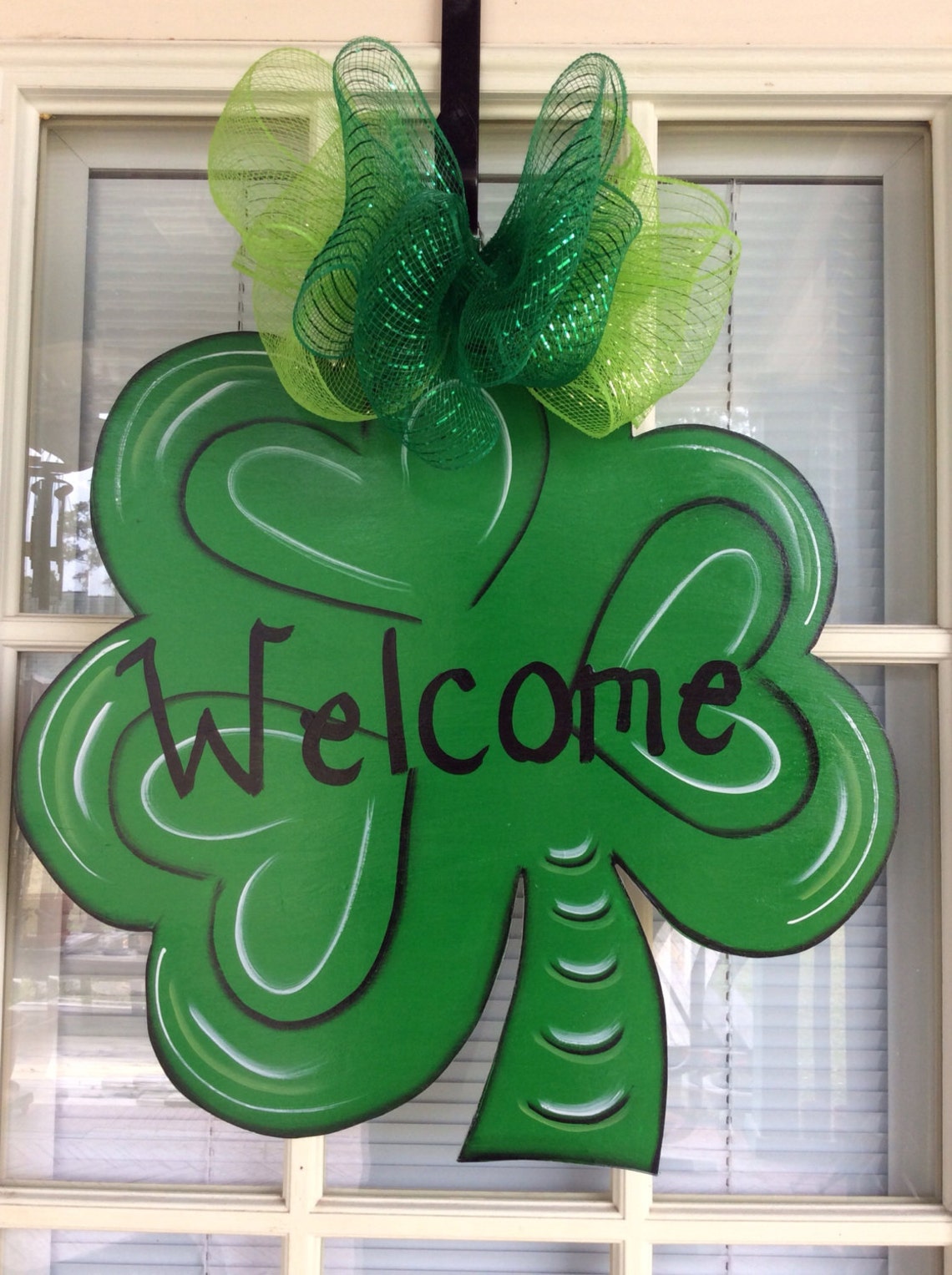 St Patrick Door Hanger Front Door Decor St. Patrick's - Etsy