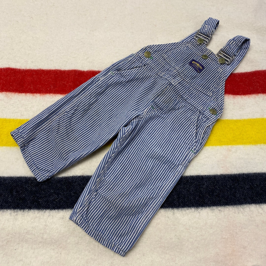 Vintage 1950s Osh Kosh B Gosh Hickory Striped Union Made Sanforized ...