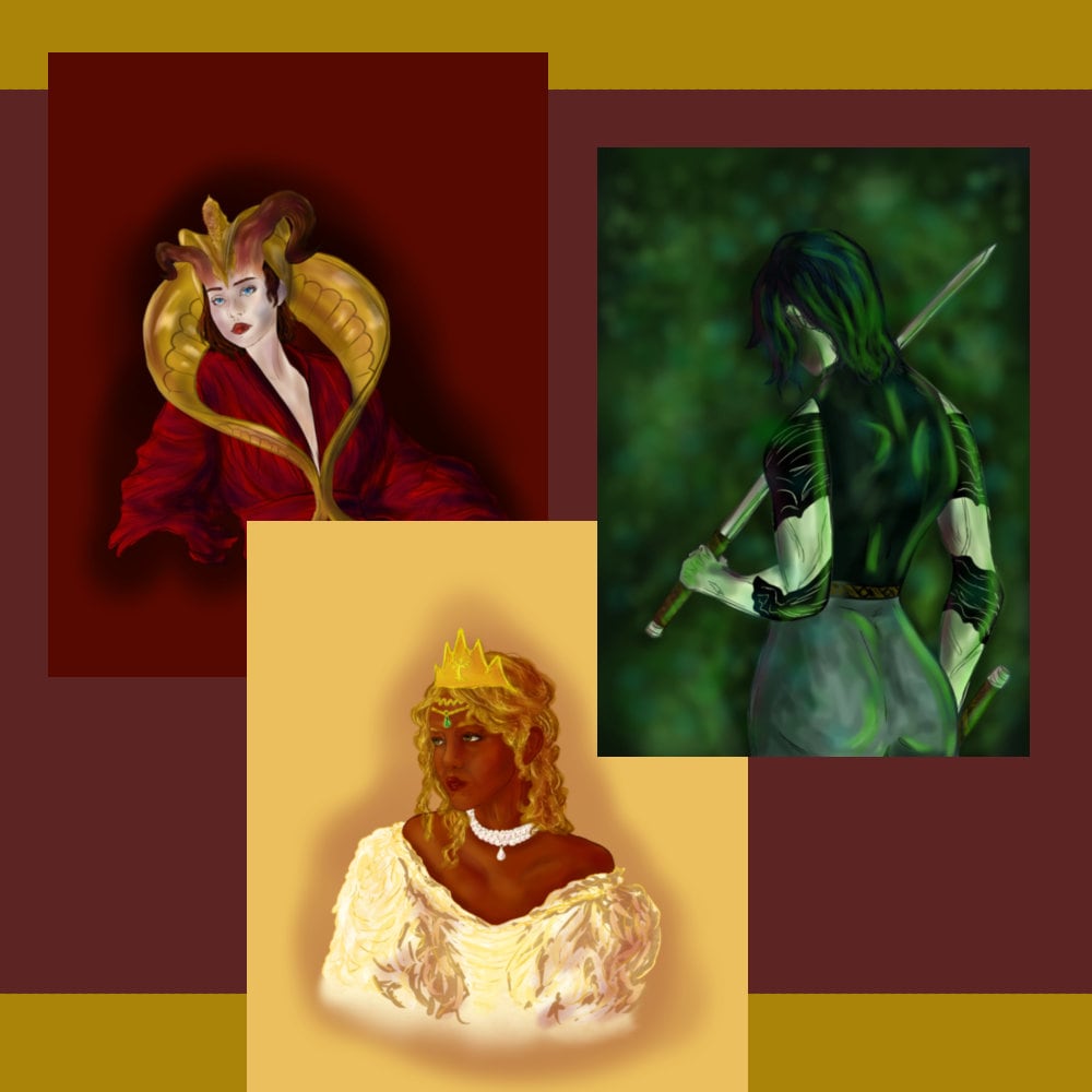 Illustration of Your Character | Custom Drawing | Colored | D&D | Sci ...