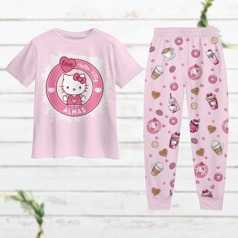 Hello Kittys Pajamas - Etsy