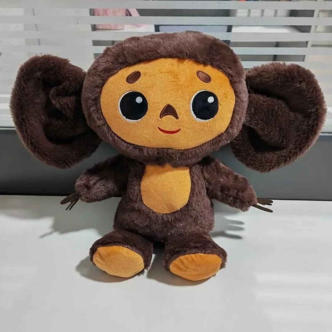 Anime Cheburashka Plush Doll Big Eyes Monkey Чебурашка - Etsy