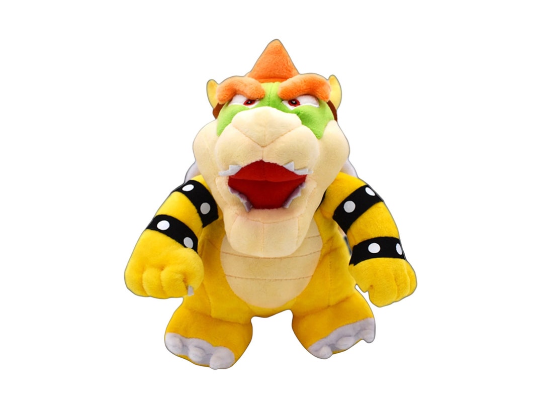 Bowser Mario Plush Toy Super Mario Bros - Etsy