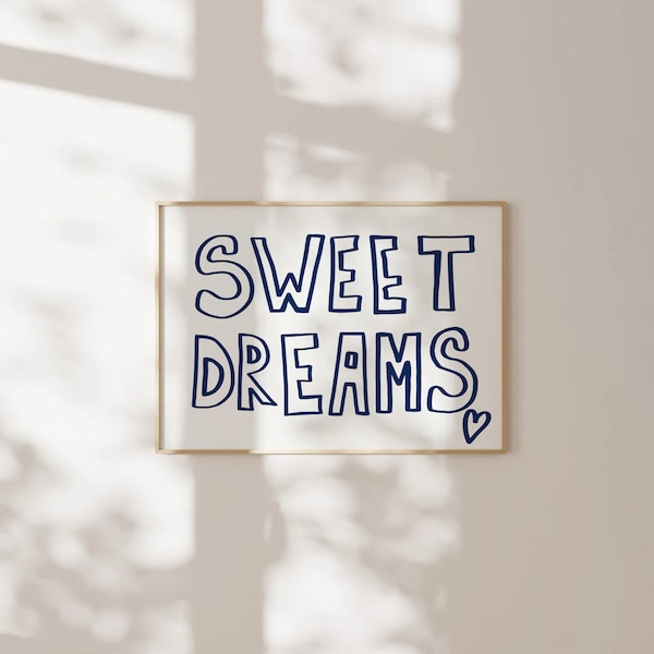 Dream Print - Etsy