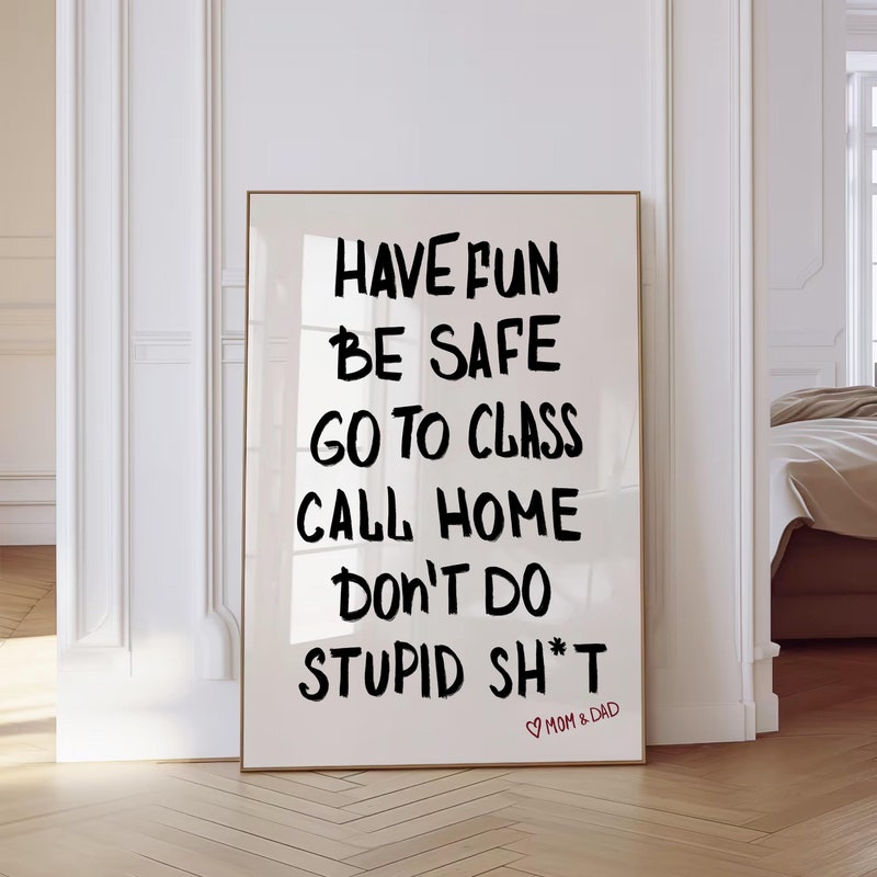 Have Fun Be Safe - Etsy