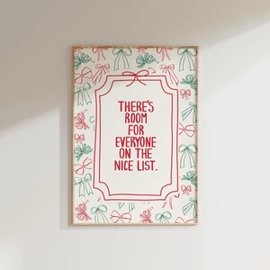 Funny Christmas Wall Art Print Fun Christmas Quote Print Trendy Holiday ...