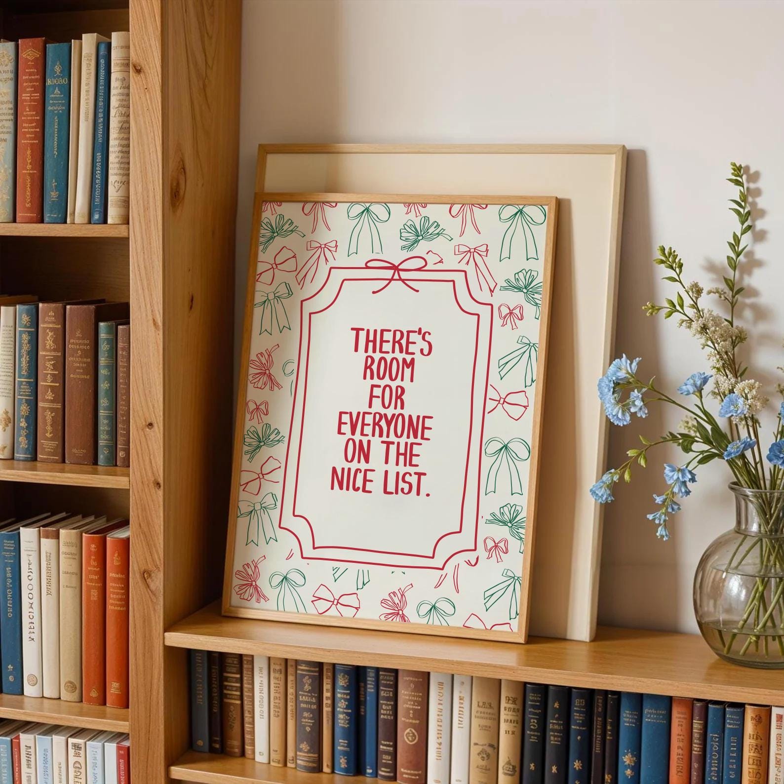 Funny Christmas Wall Art Print Fun Christmas Quote Print Trendy Holiday ...