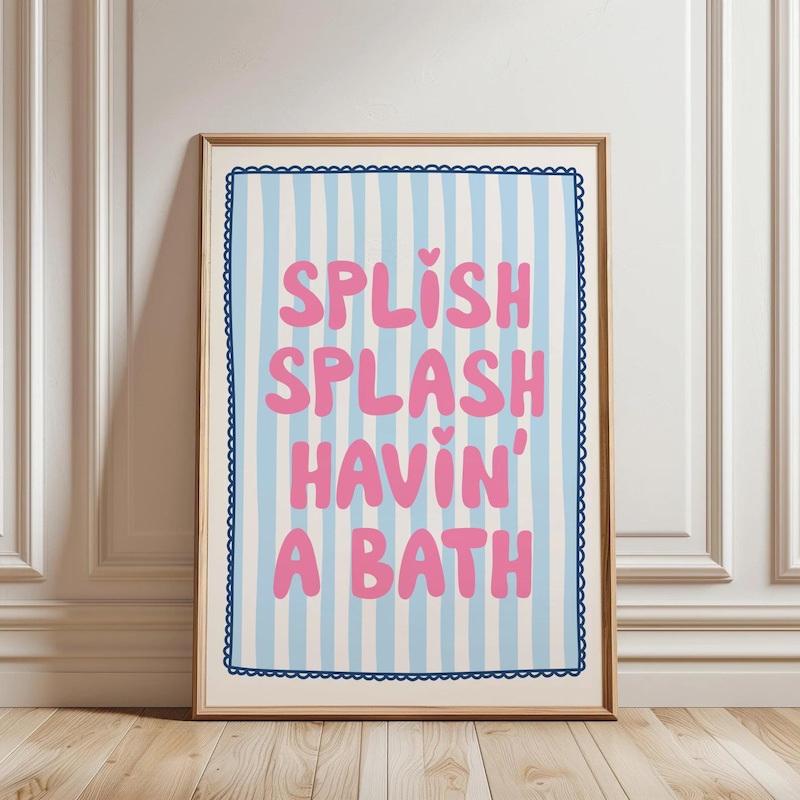 Splish Splash I Was - Etsy