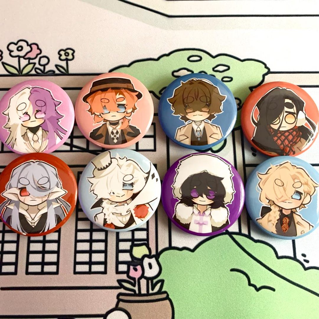 BSD Button Pins - Etsy UK