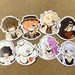 BSD Chibi Stickers - Etsy UK