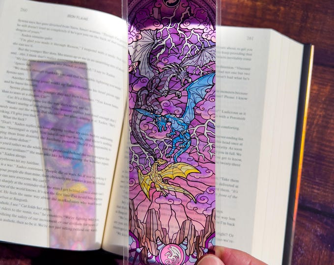 3D Pop-up Dragon Bookmark, Fourth Wing Inspired, Violence, ACOTAR ...