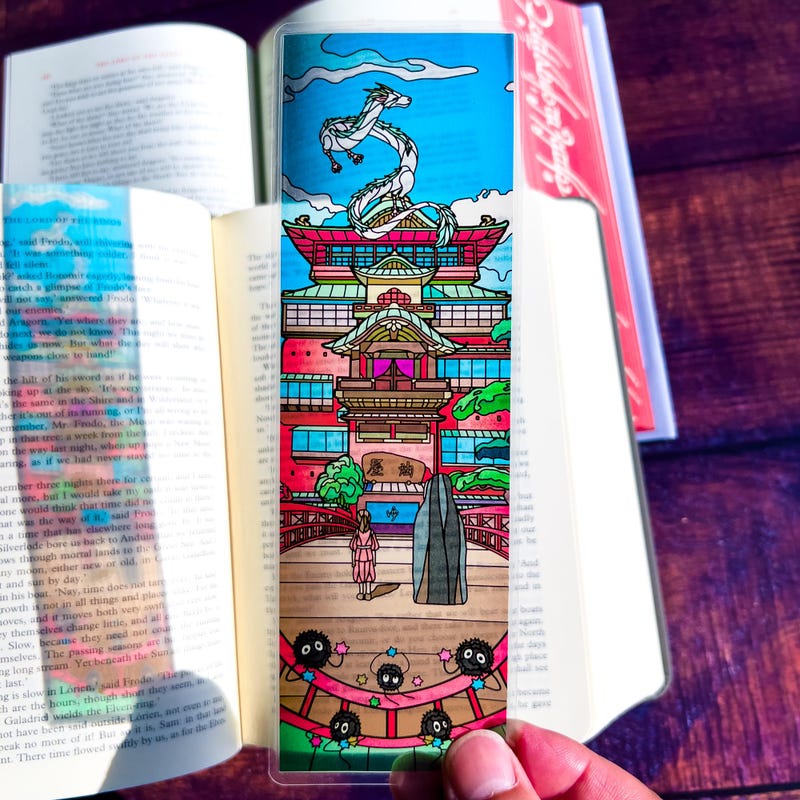 Studio Ghibli Bookmarks Japan - Etsy