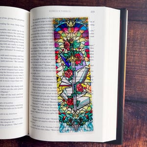 We Are the Thirteen TOG Stained Glass Bookmark, Throne of Glass ...