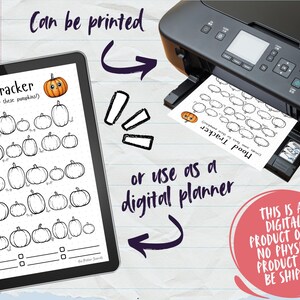 Pumpkin Mood Tracker, Daily Mood Tracker, PRINTABLE Journal, Planner ...
