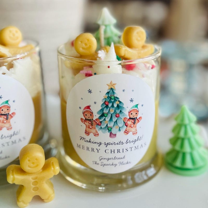 Gingerbread Candles - Etsy