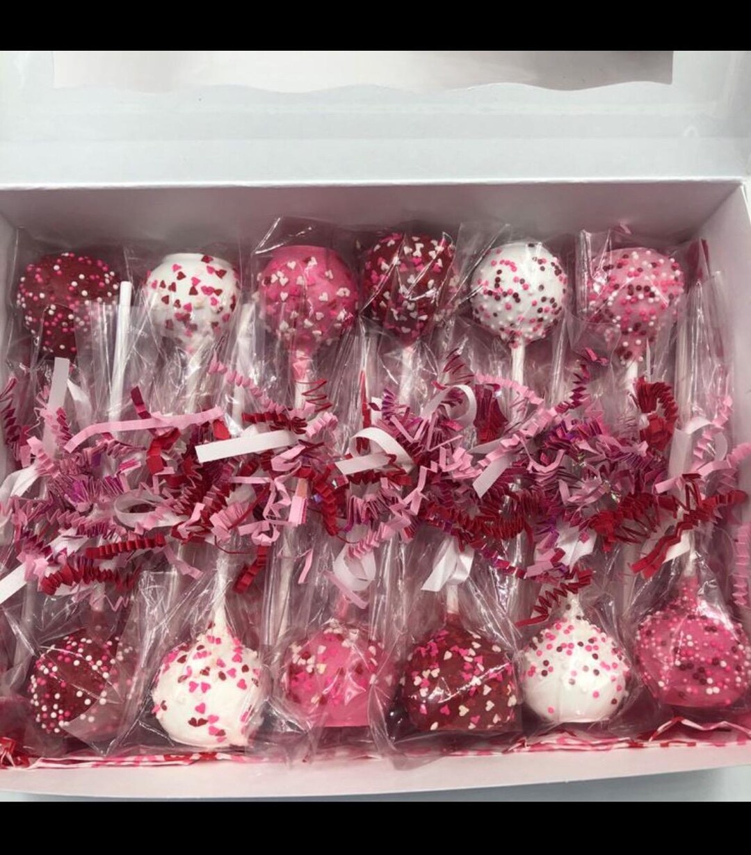 Cake Pops Box of 6 - Etsy