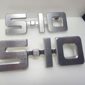 Chevy S10 Billet Aluminum Emblems - Etsy