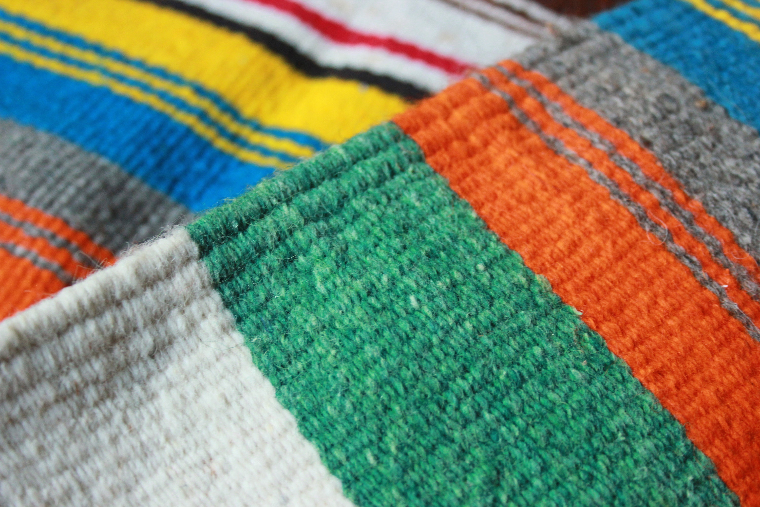 Tribal Textile Art Aztec Throw Rug Bohemian Wall Hanging | Etsy