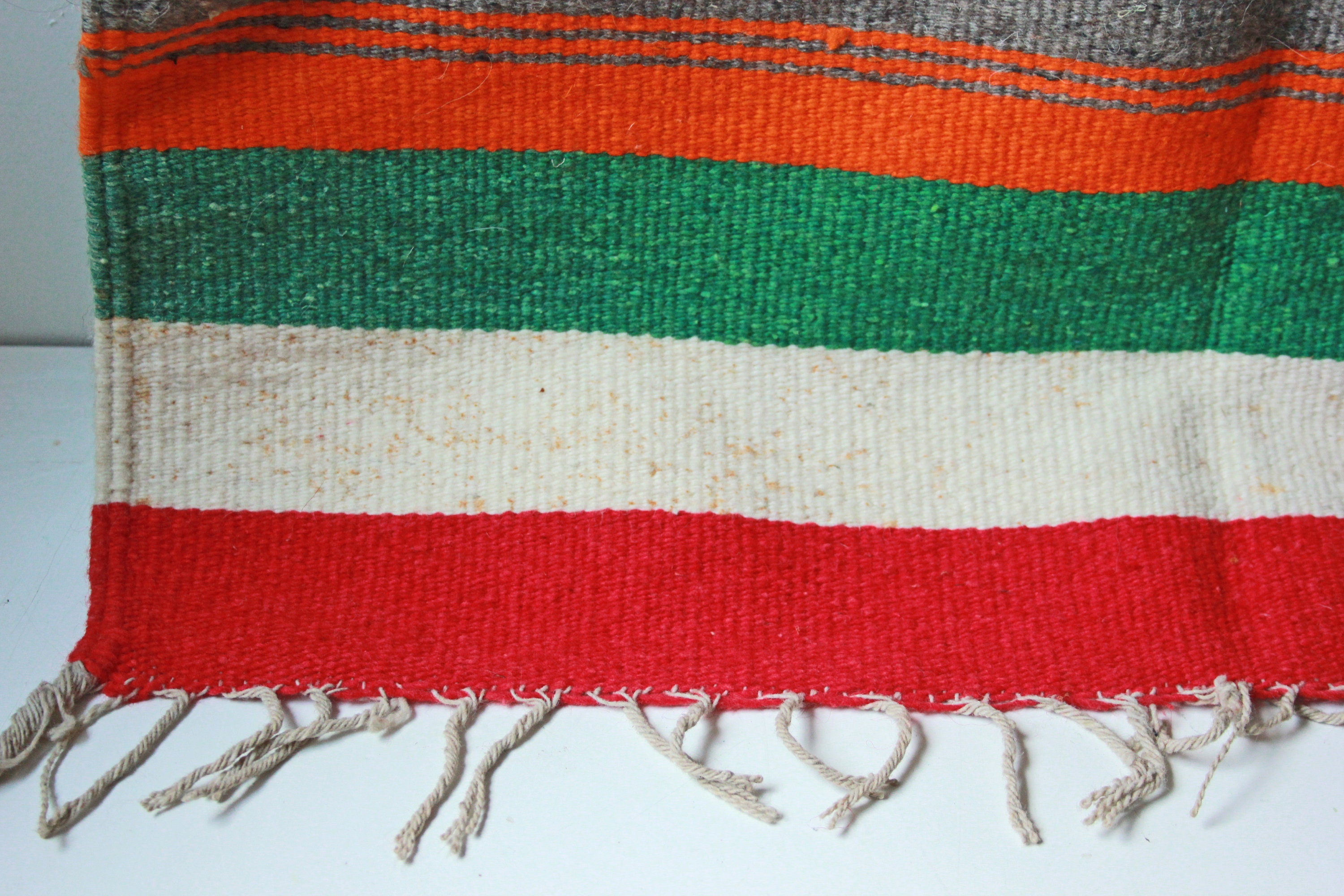 Tribal Textile Art Aztec Throw Rug Bohemian Wall Hanging | Etsy