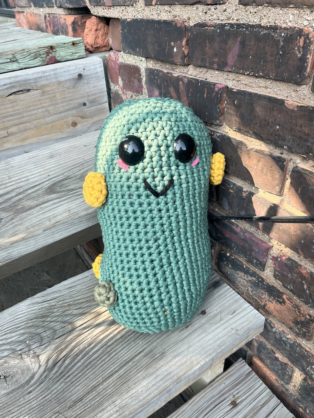 HUGE Pickle Crochet Pattern, Adorable Pickle Plushies, Amigurumi ...