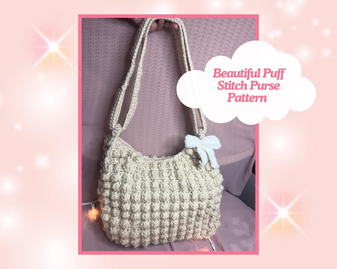 Beginner-friendly, Hand Crocheted Purse Pattern, Beautiful Purse, Cute ...