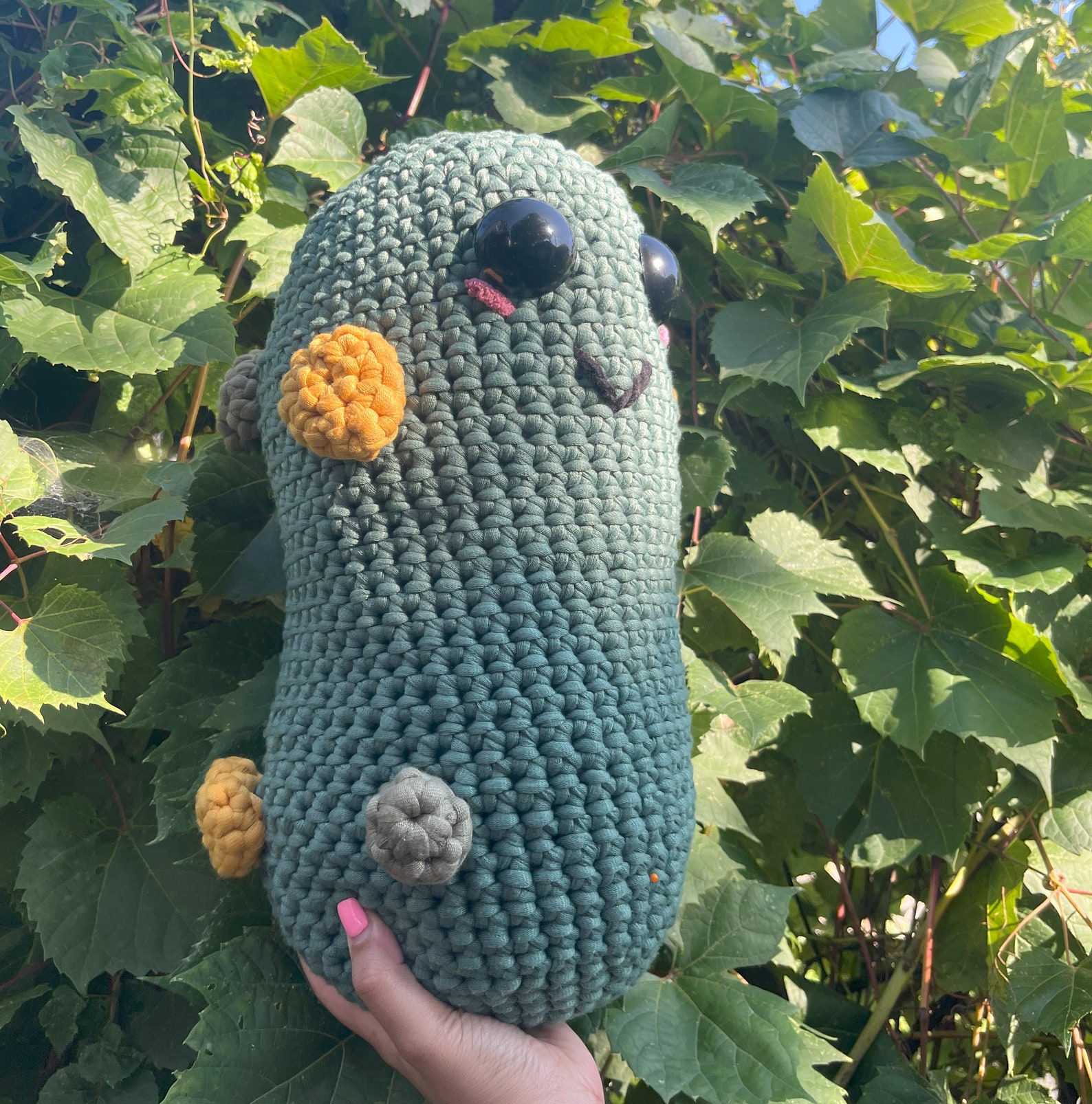 HUGE Pickle Crochet Pattern, Adorable Pickle Plushies, Amigurumi ...