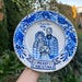 Custom Portrait Ceramic Plate Personalized Hand Painted Plate Unique ...