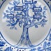 Custom Hand Painted Plate Family Tree Ceramic Plate Unique Christmas ...