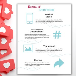 Digital Tiktok Planner Tiktok Content Planner Template PLR Tiktok ...