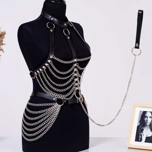 Strappy Body Harness - Etsy