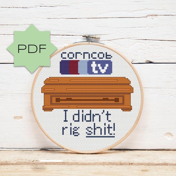 Coffin Flop Cross Stitch - Etsy