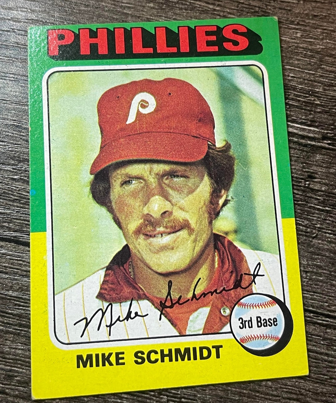 1975 Phillies Mike Schmidt 70 Baseball Card Great Condition - Etsy