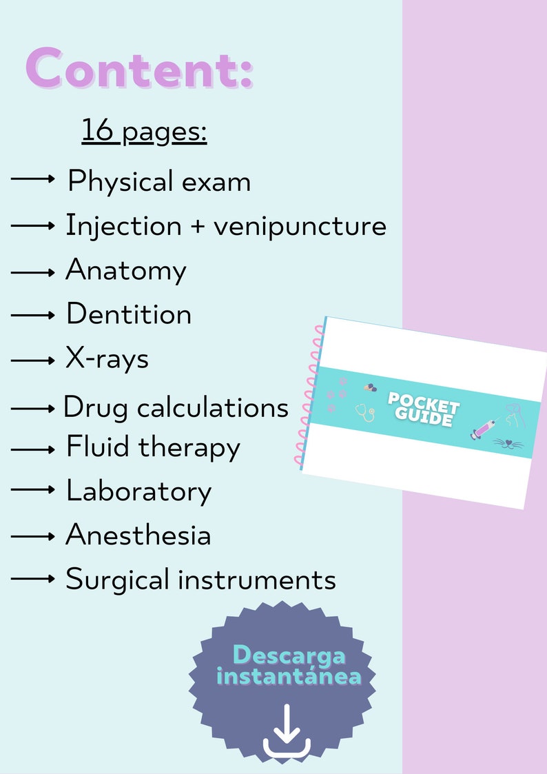 Veterinary Pocket Guide: Basic Information for Veterinary Students ...