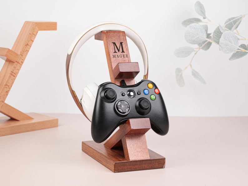 Custom Controller Headphone Stand, Gamer Room Decor, Graduation Gift ...