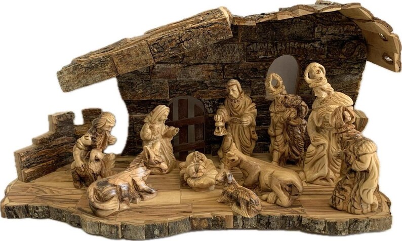 Special Nativity Scene Set - Etsy