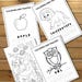 Coloring and Tracing Book for Preschool & Kindergarten Kids 110 Pages ...