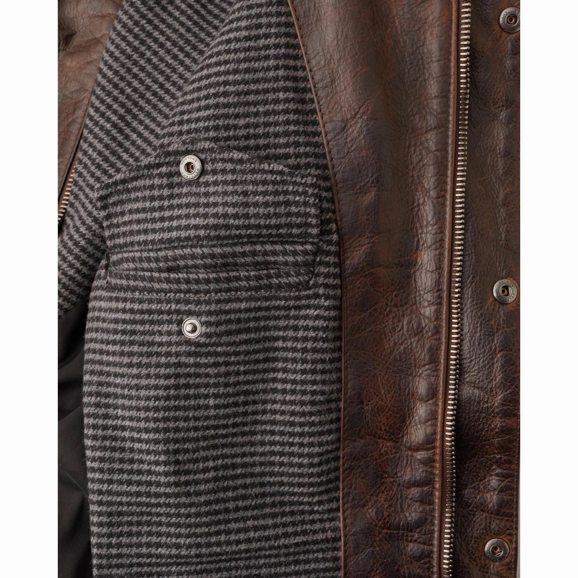 Men's Legacy Gangster Jacket. Leather Jacket. - Etsy