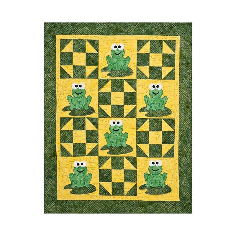 Frog Quilt Pattern - Etsy