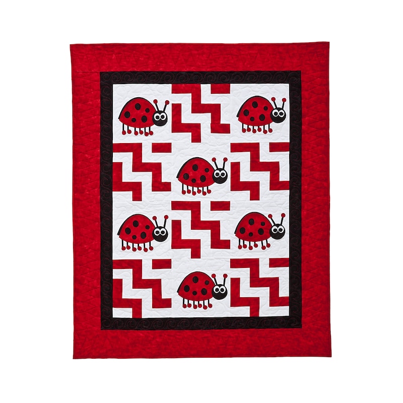Ladybug Quilt - Etsy