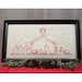 Christmas Redwork Nativity Stitchery - Christmas Embroidery - Sewing ...