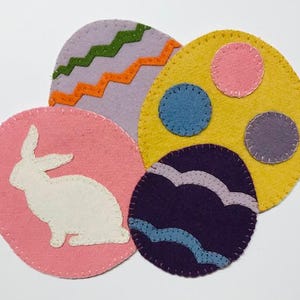 April Easter Tree - A Year of Wooly Trees - Wool Christmas Tree ...