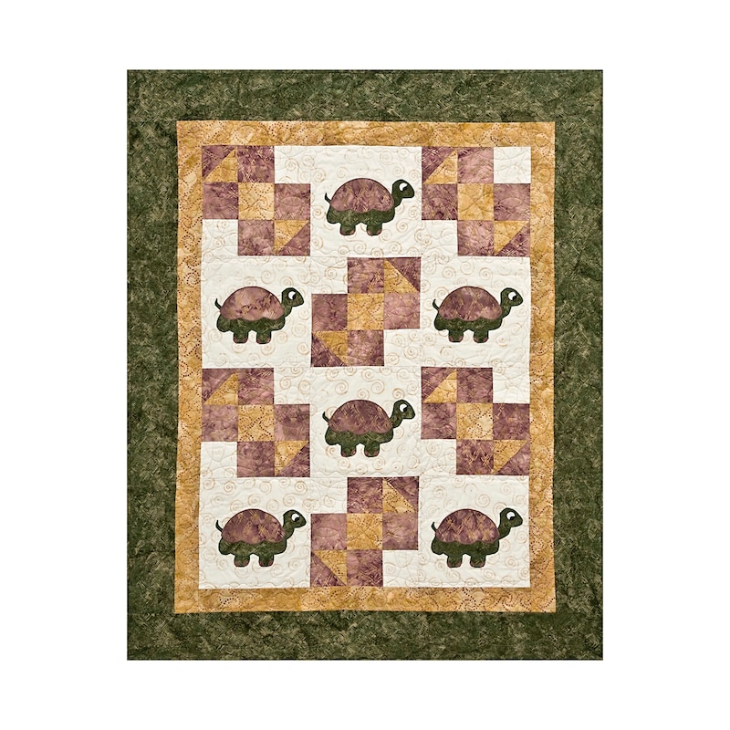 Turtle Quilt - Etsy