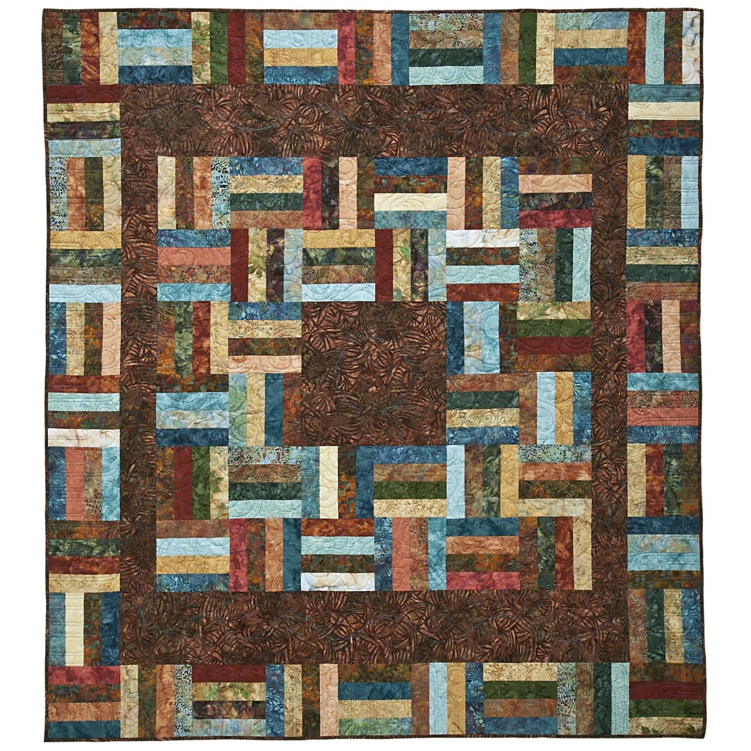 Bali Dancer Jelly Roll Quilt Pattern Strip Quilt Patterns Bali Pop ...