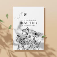 Printable Summer Busy Book for Kids Quiet Time to Play and Learn ...