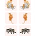 Printable Primate Matching or Memory Game, Monkey Card Game, Montessori ...